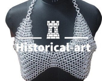 Chainmail Bra or Bikini Top - Etsy