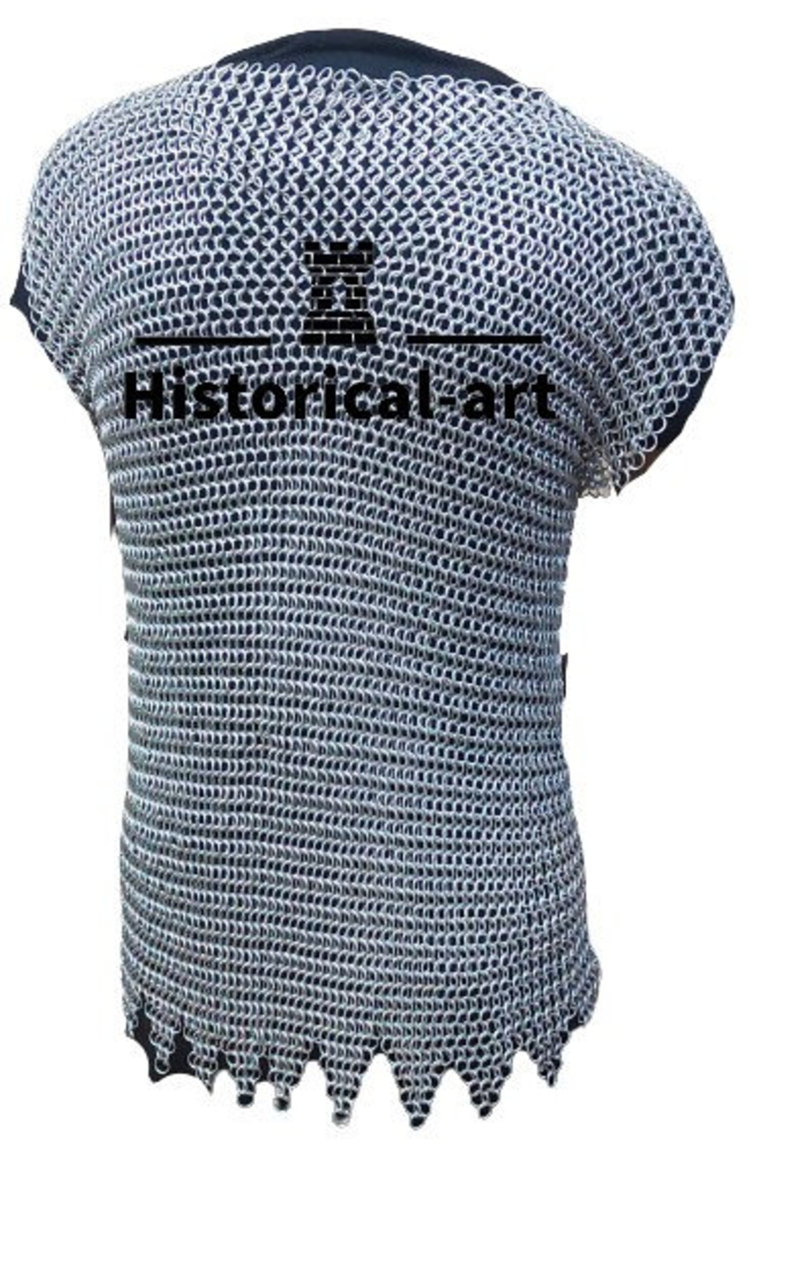 Medieval Aluminium Chainmail Shirt Butted Chain Mail - Etsy
