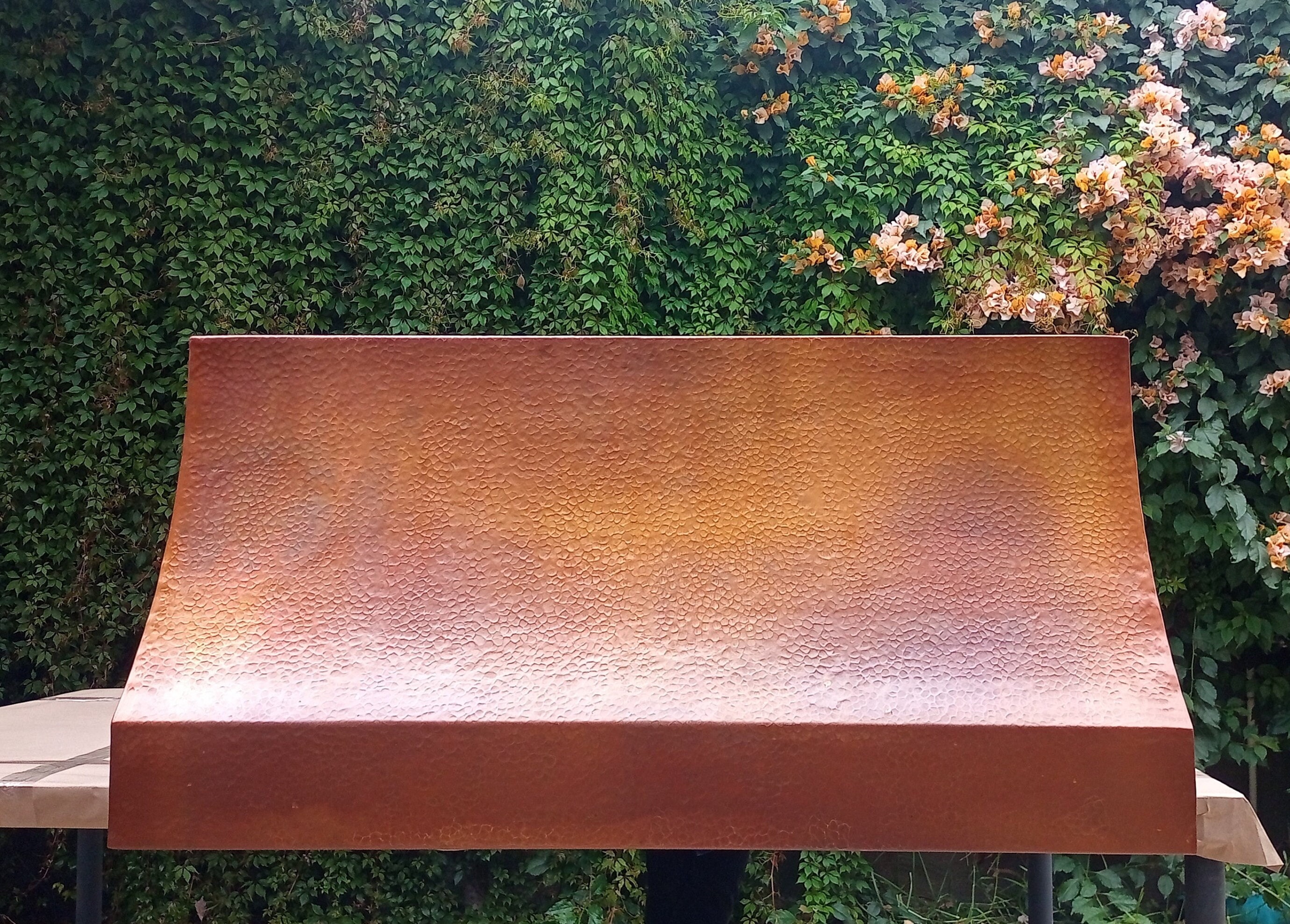 Handmade Solid Copper Kitchen Range Hood EUGENE With Antique Patina ...