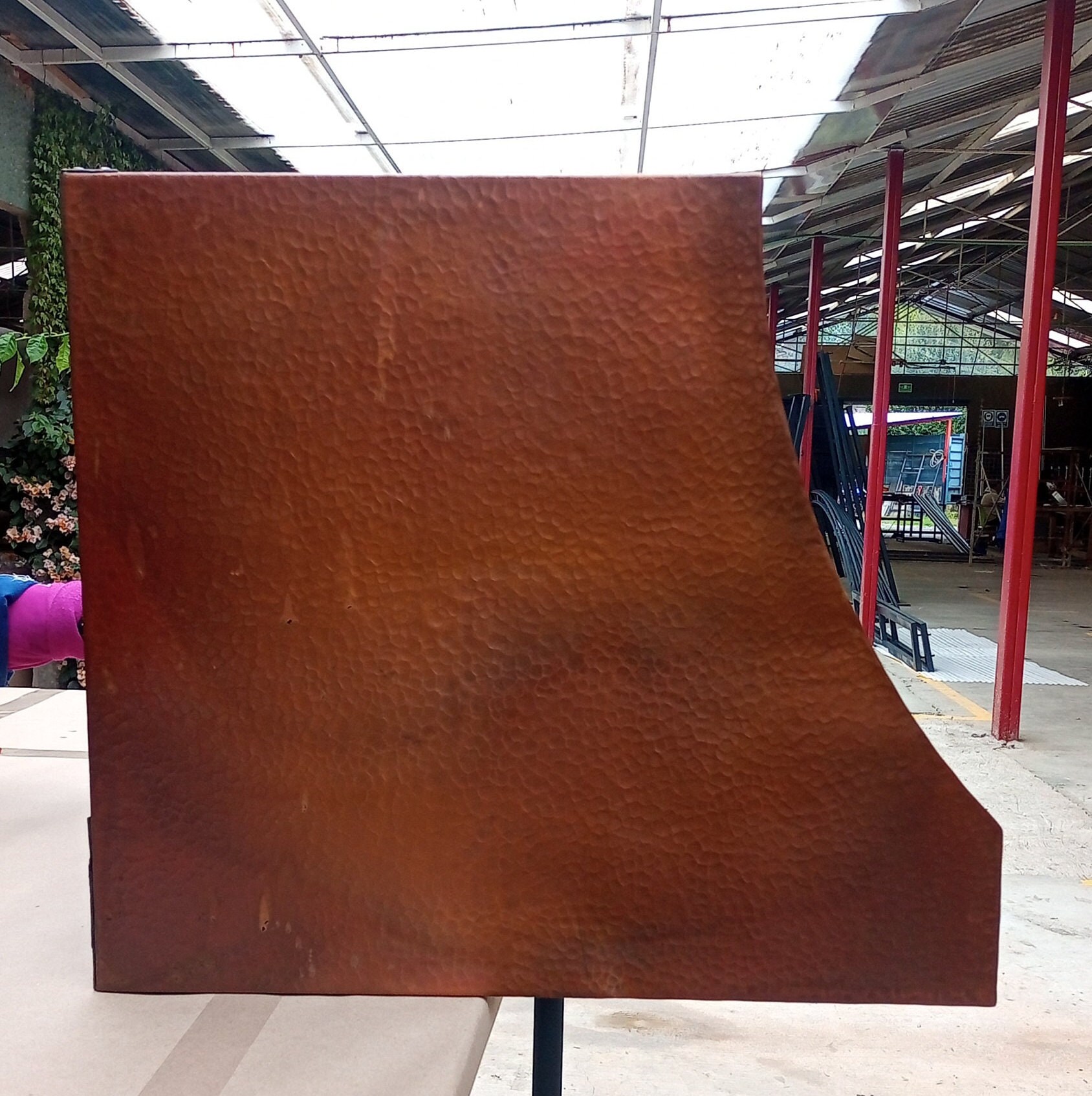 Handmade Solid Copper Kitchen Range Hood - EUGENE With Antique Patina ...