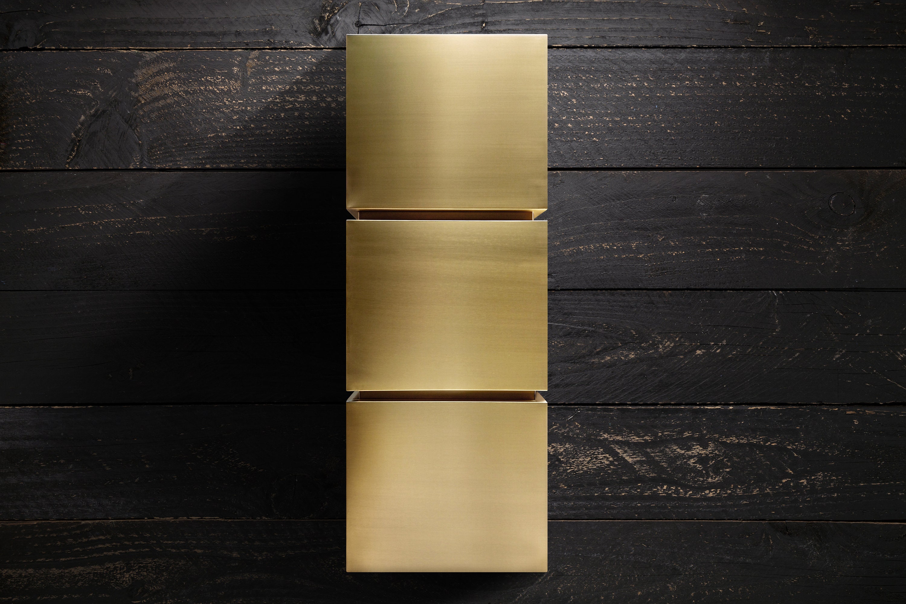 Brass Range Hood: Custom Vent Hood Box, Modern Kitchen Decor - Etsy