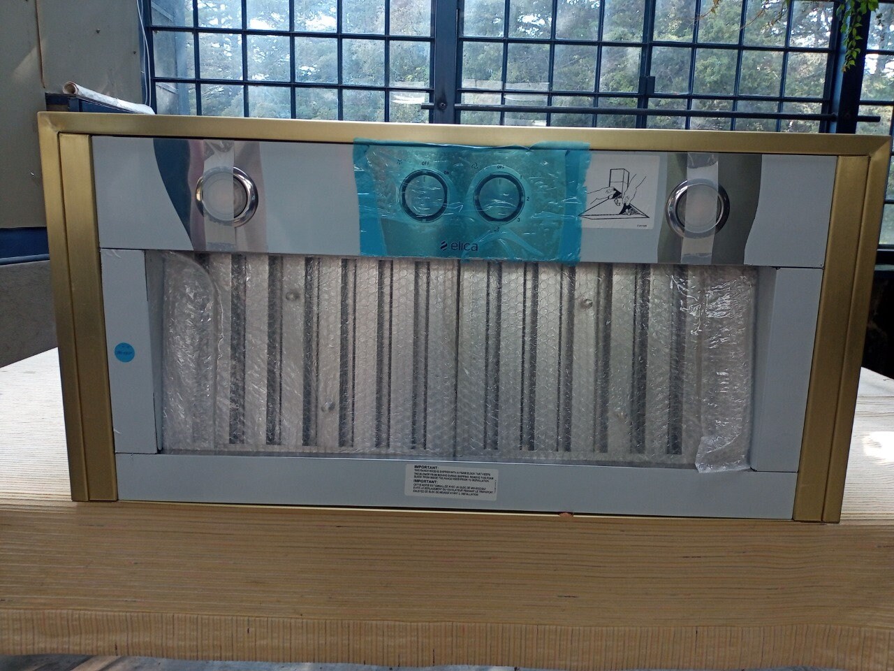 Brass Range Hood: Custom Vent Hood Box, Modern Kitchen Decor - Etsy