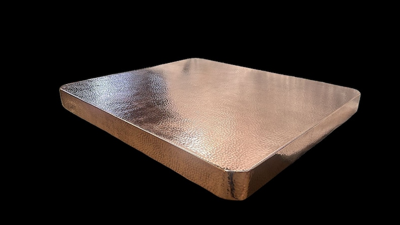 Copper Table Top - Square - Hammered - Premium Dining Table - Etsy