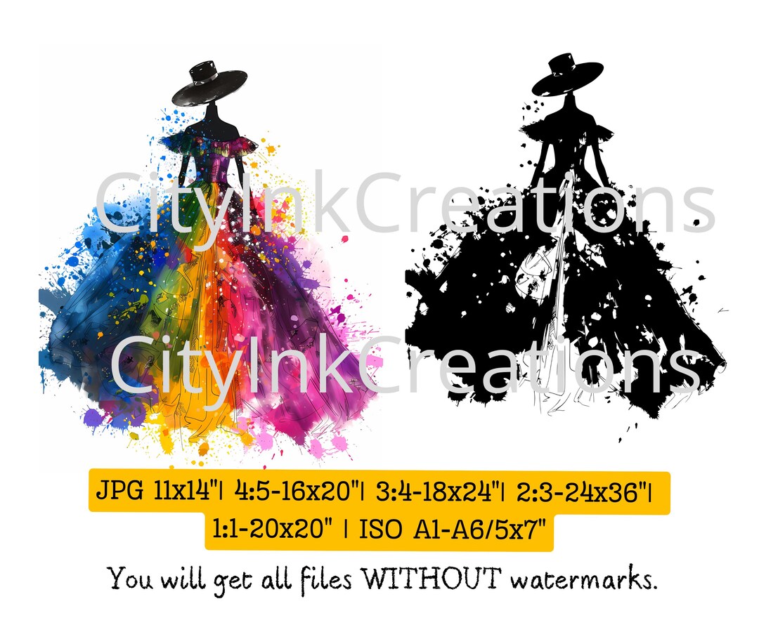 Fashion Model Portrait Lady Model Print Fashion Model Poster Png ...