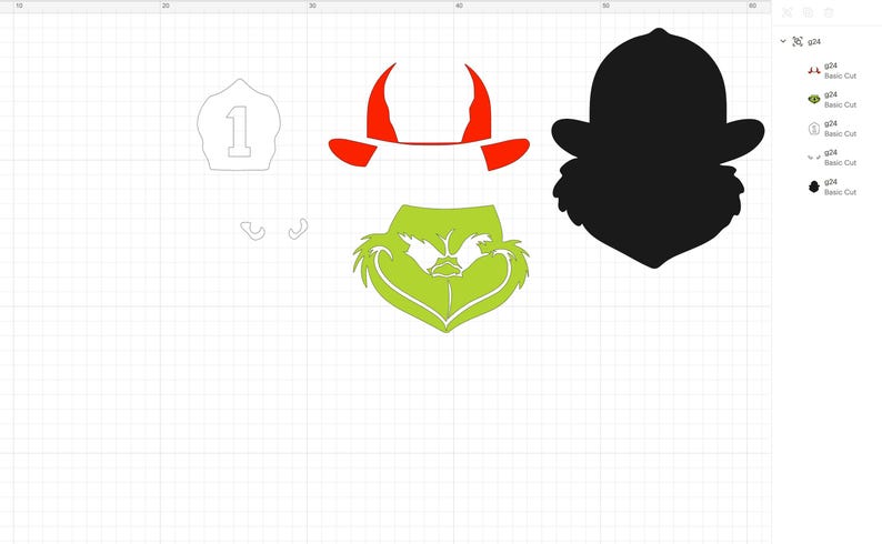 Grinch Face SVG Fireman SVG Cut Files Firefighter Svg Firefighter ...