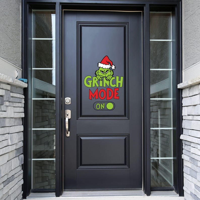 Grinch Mode PNG, Grinch SVG for Tumblers, Grinch Face Svg, Grinch ...