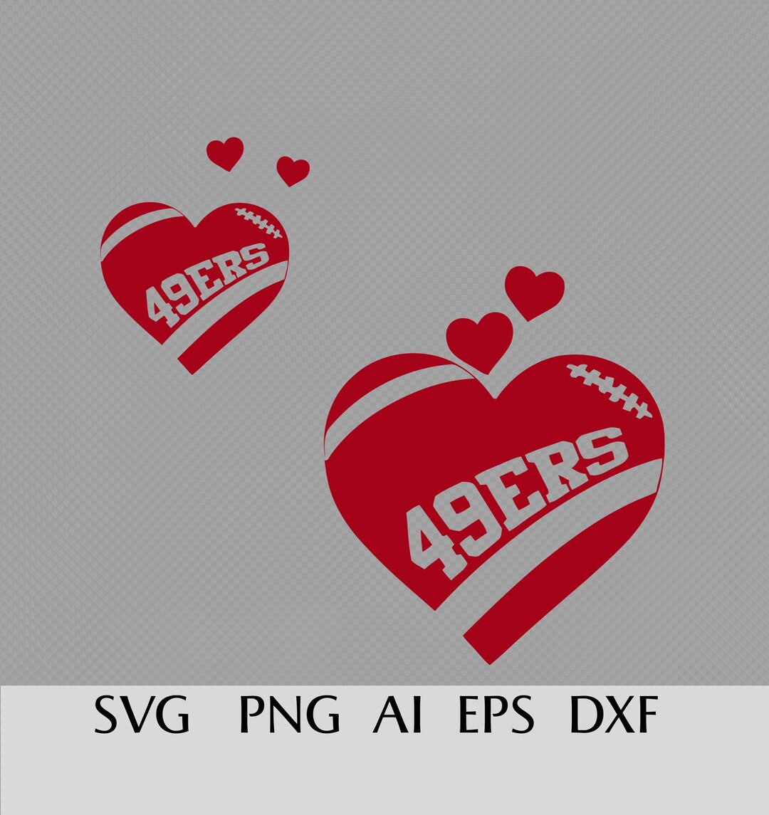 49ers SVG Layered 49ers PNG, San Francisco 49ers, San Francisco 49ers ...