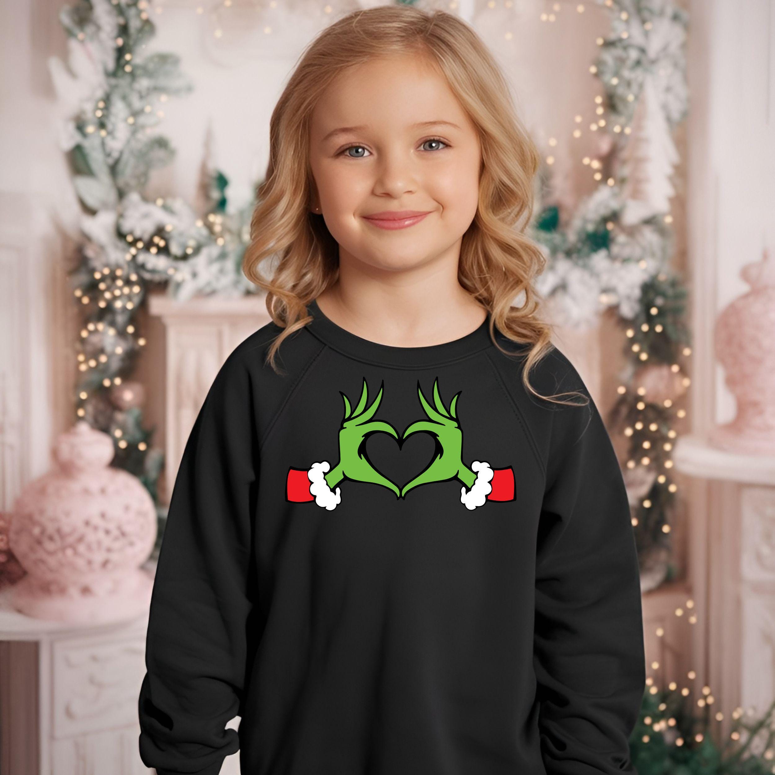 Layered Grinch Hands SVG, Grinch Heart SVG, Grinch Hands PNG, Layered ...