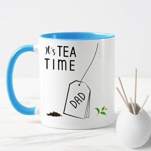 Personalized Tea Mug. It's Tea Time Mug. Mothers Day, Birthday Gift for ...