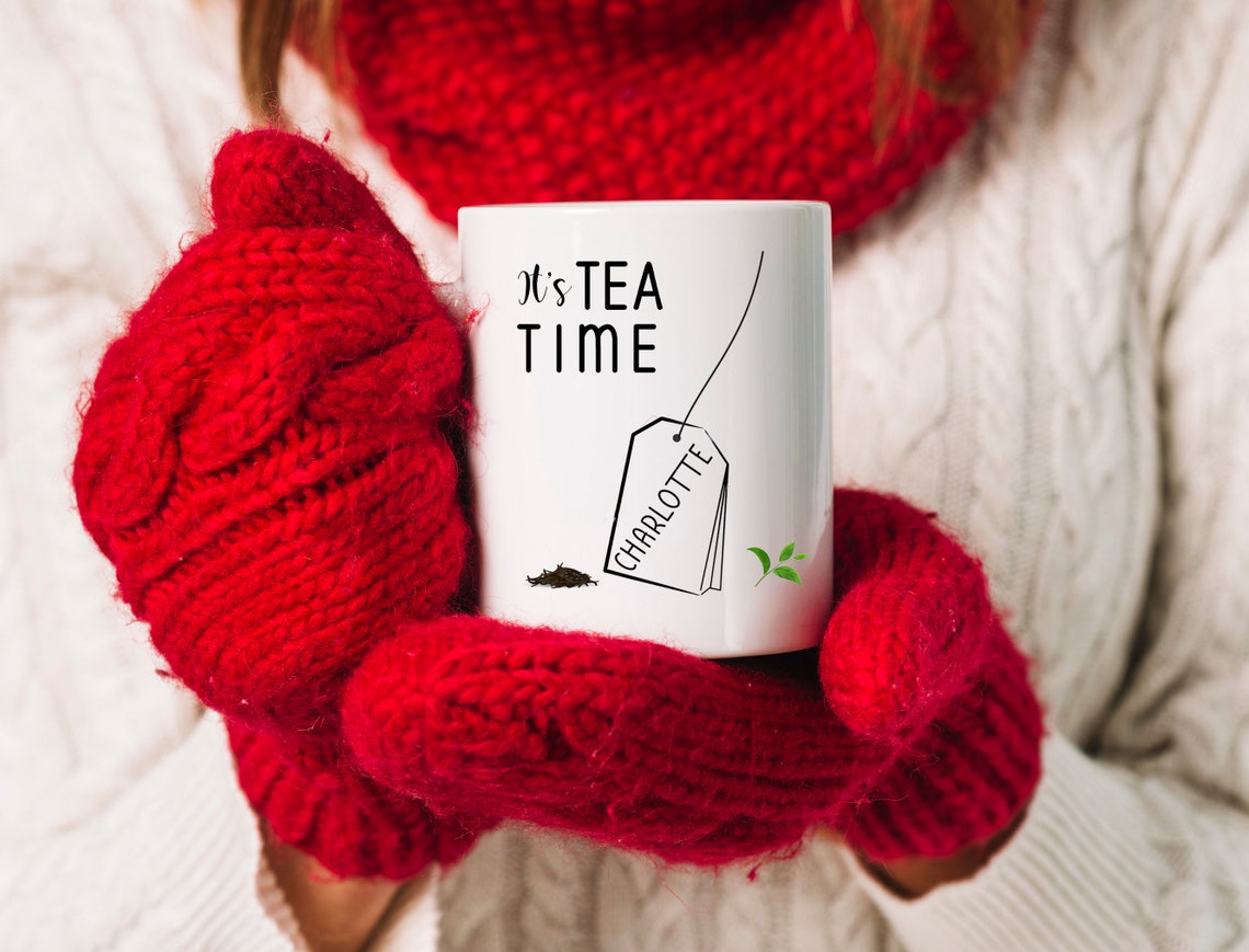 Personalized Tea Mug. It's Tea Time Mug. Mothers Day - Etsy