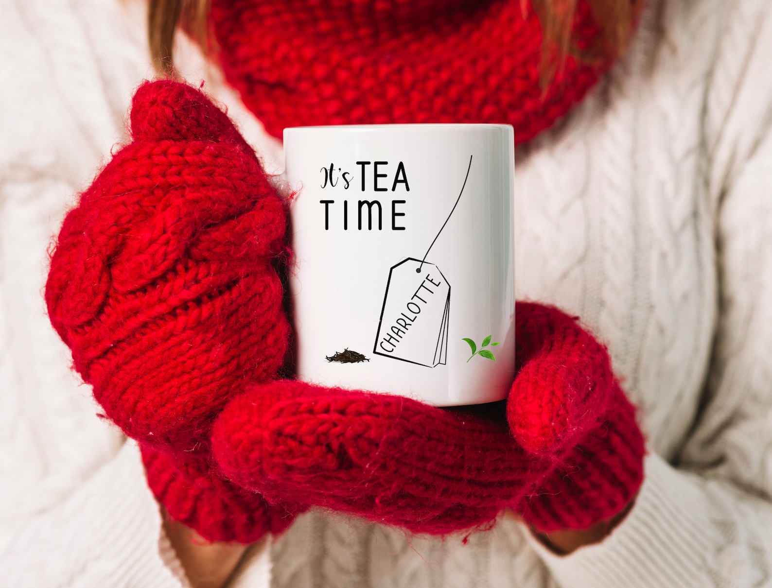 Personalized Tea Mug. It's Tea Time Mug. Mothers Day - Etsy