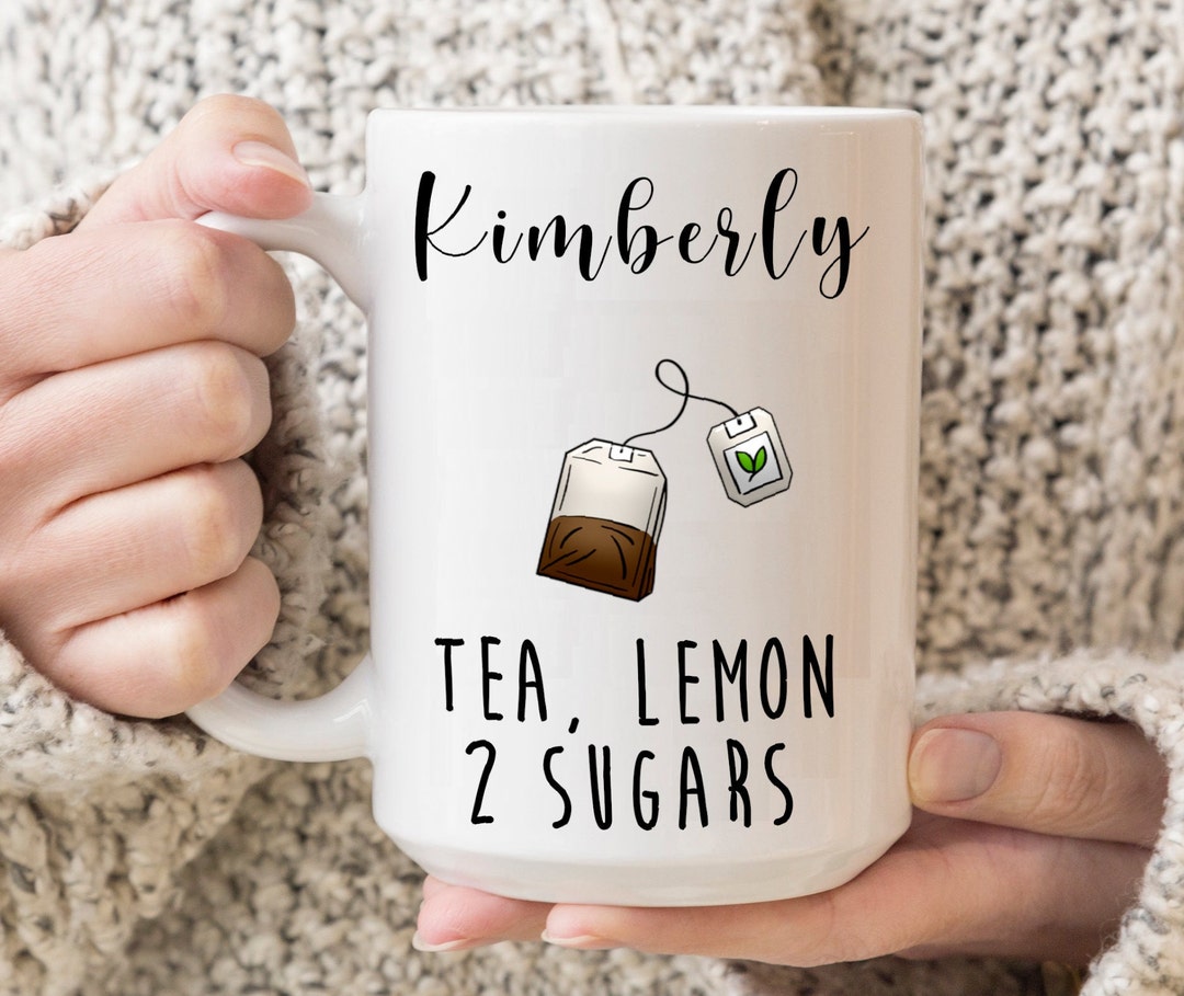 Personalized Tea Mug. Funny Custom Tea Mug. Thanksgiving, Birthday Gift ...