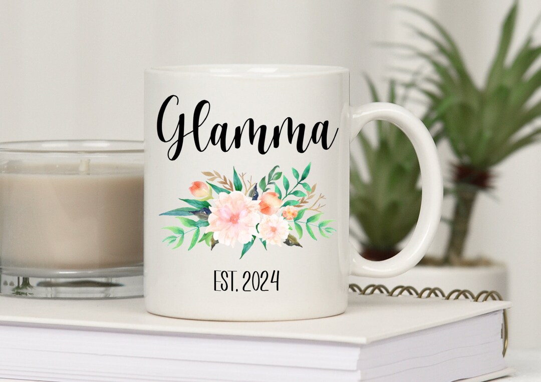 Glamma Coffee Mug: Baby Announcement Gift for Grandma - Etsy
