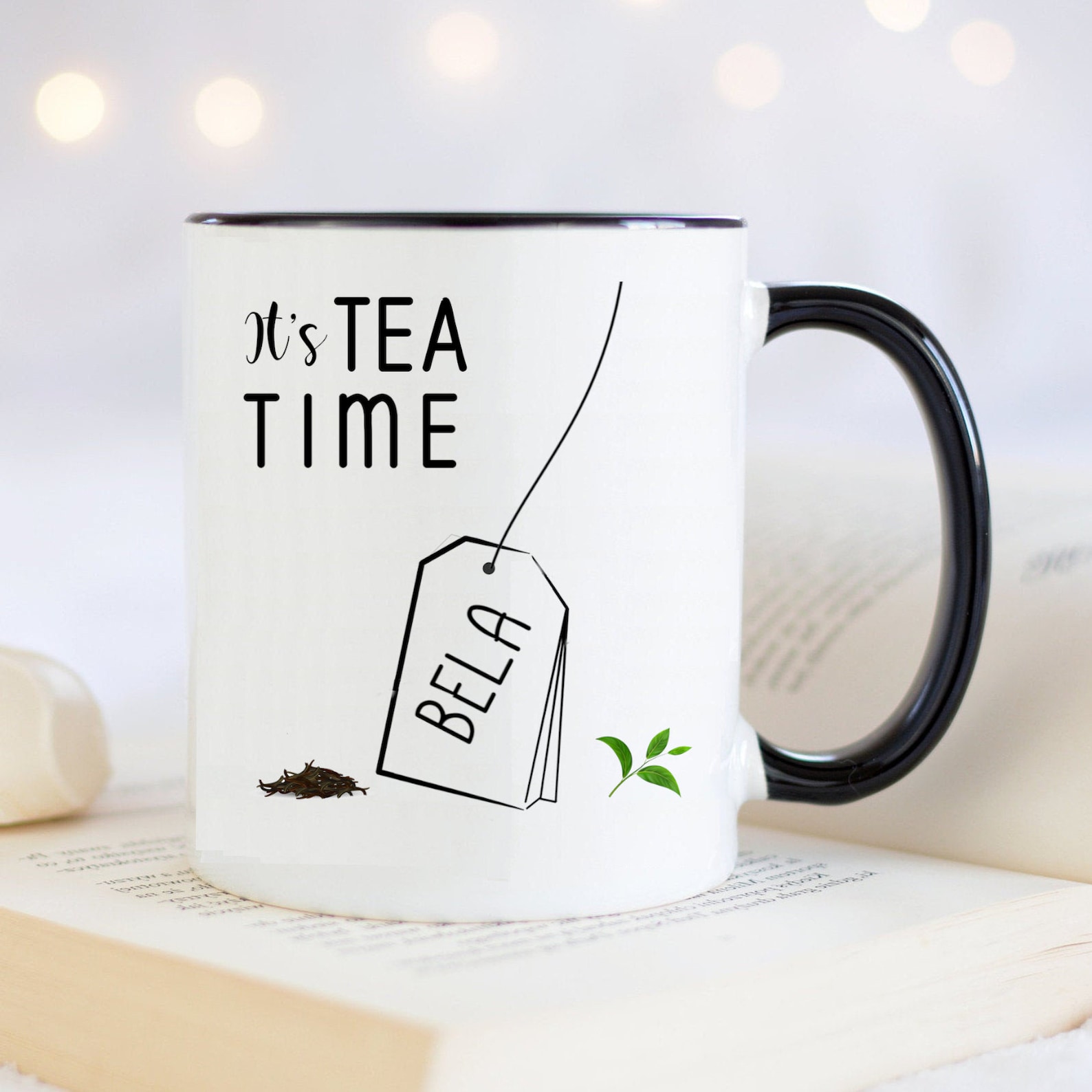 Personalized Tea Mug. It's Tea Time Mug. Mothers Day - Etsy