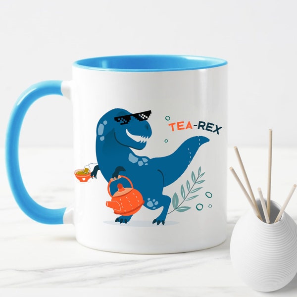 Tea Rex - Etsy