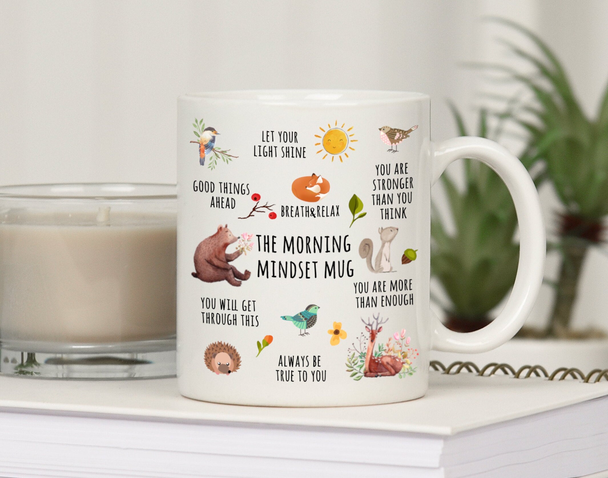 The Morning Mindset Mug. Positive Mindset Gift Motivational - Etsy UK