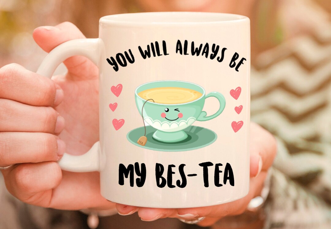 Bes-teas, Tea Lover Mug, Tea Lovers Gift, Cute Tea Mug, Funny Tea ...