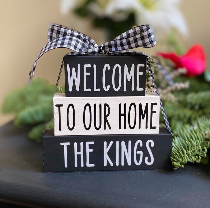 Buffalo Check Decorations Black and White Decor Buffalo - Etsy