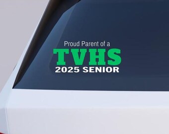 Senior 2025 Car Decal - Etsy