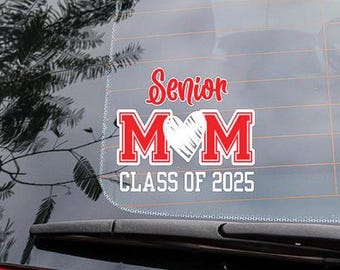 Senior 2025 Car Decal - Etsy