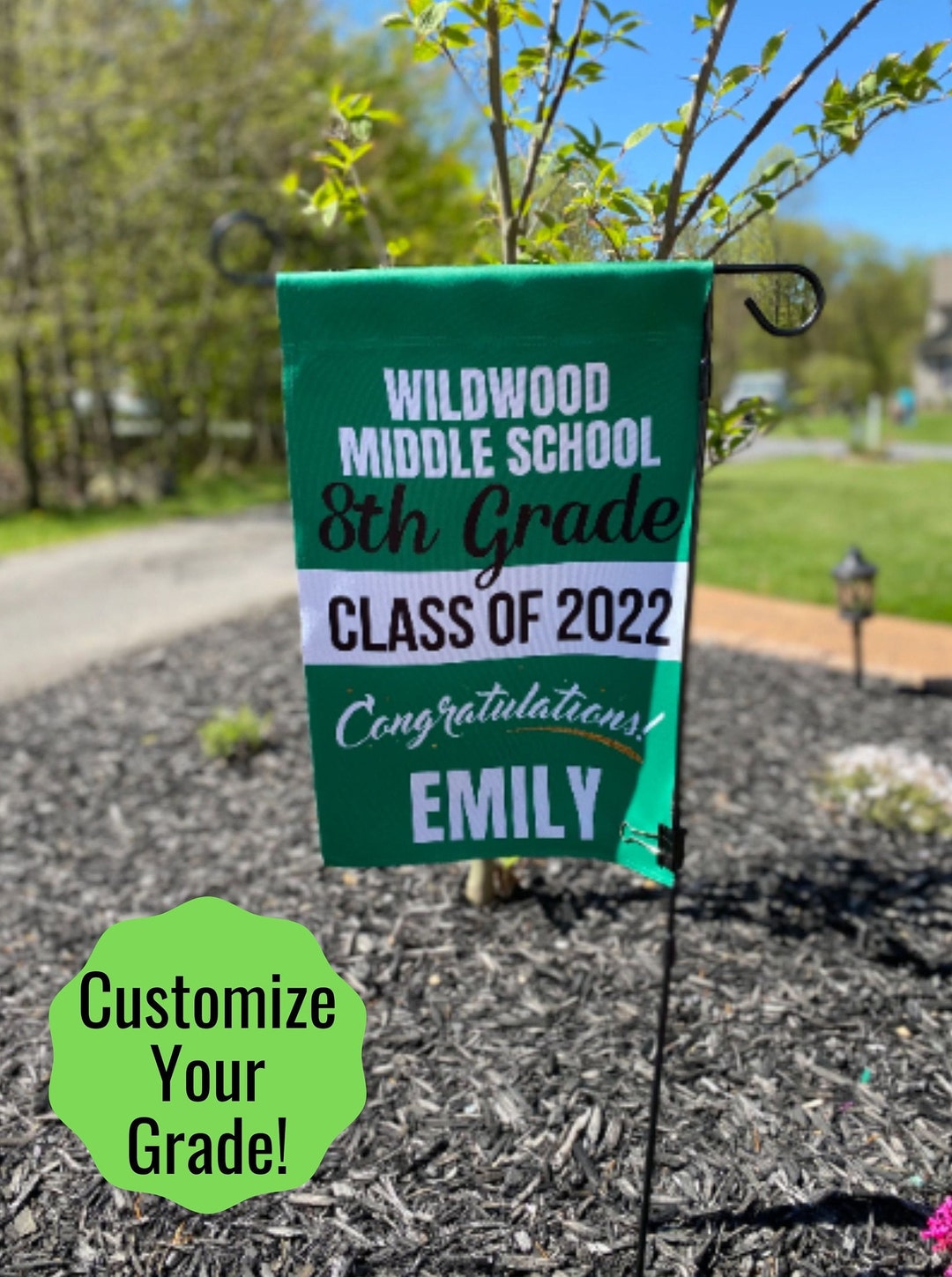8th Grade Graduation Class of 2025 Sign, Middle School Graduation, 8th ...