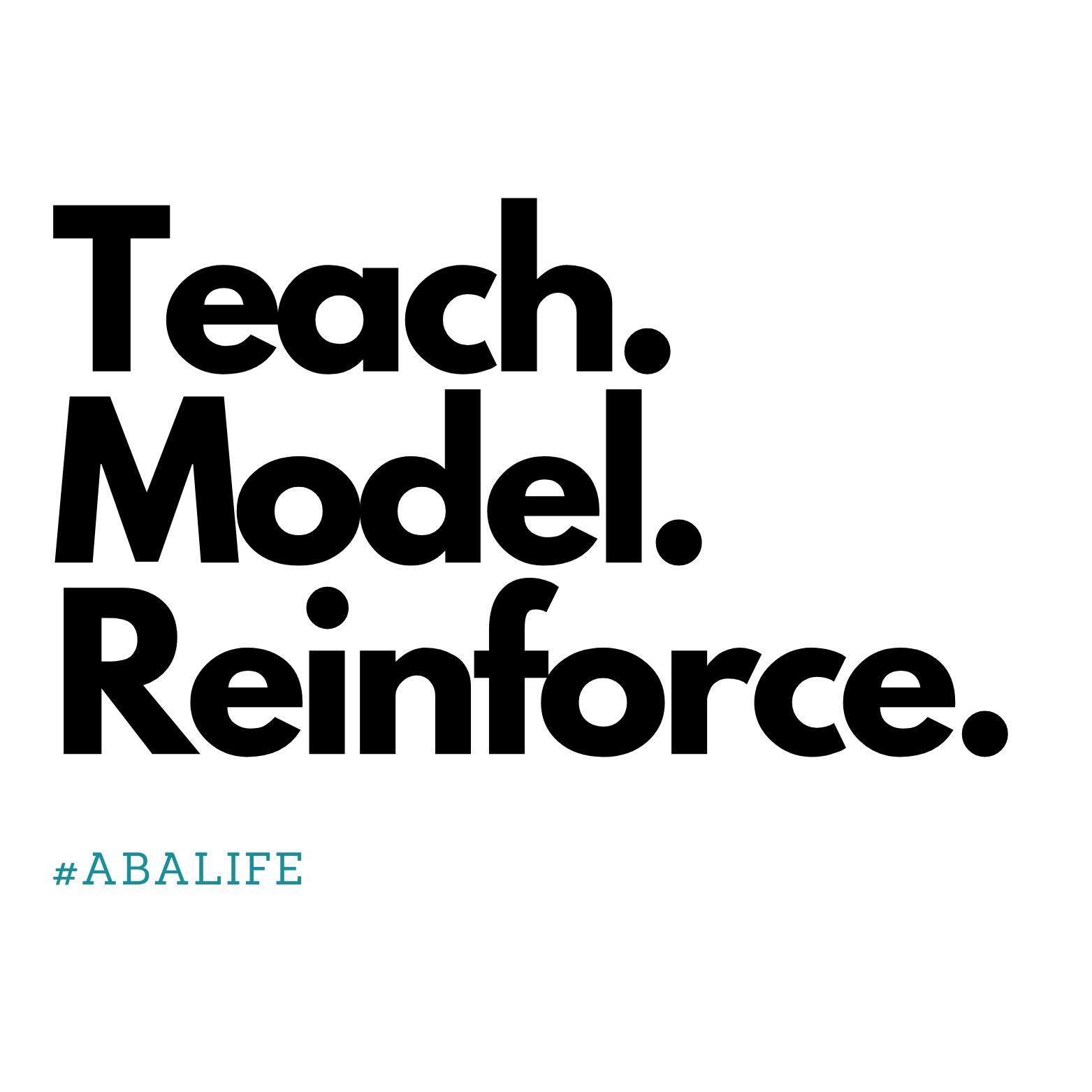Teach Model Reinforce. ABA Png, RBT Png, BCBA Png, Data Png - Etsy