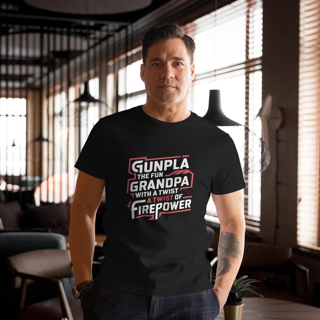 GUNPLA the Fun Grandpa With a Twist of Firepower - Etsy