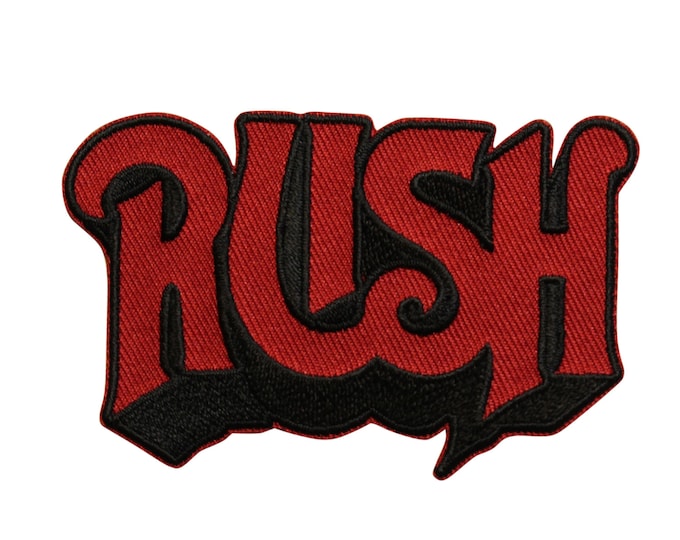 Rush Logo Embroidered Iron on Patch Officially Licensed - Etsy
