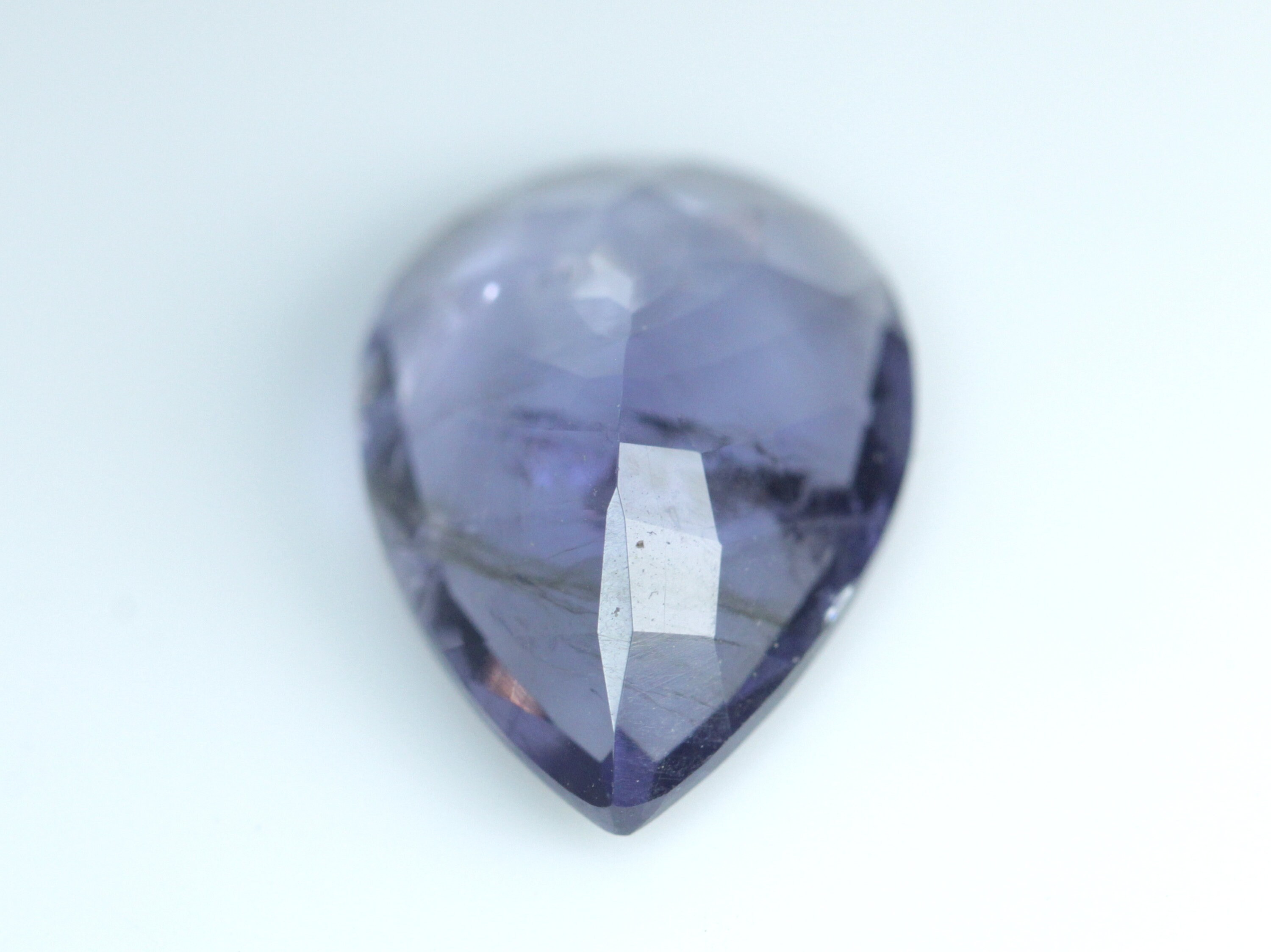 3.51 Carats Natural Blue Iolite Faceted 13x10 MM Pear Shape. | Etsy