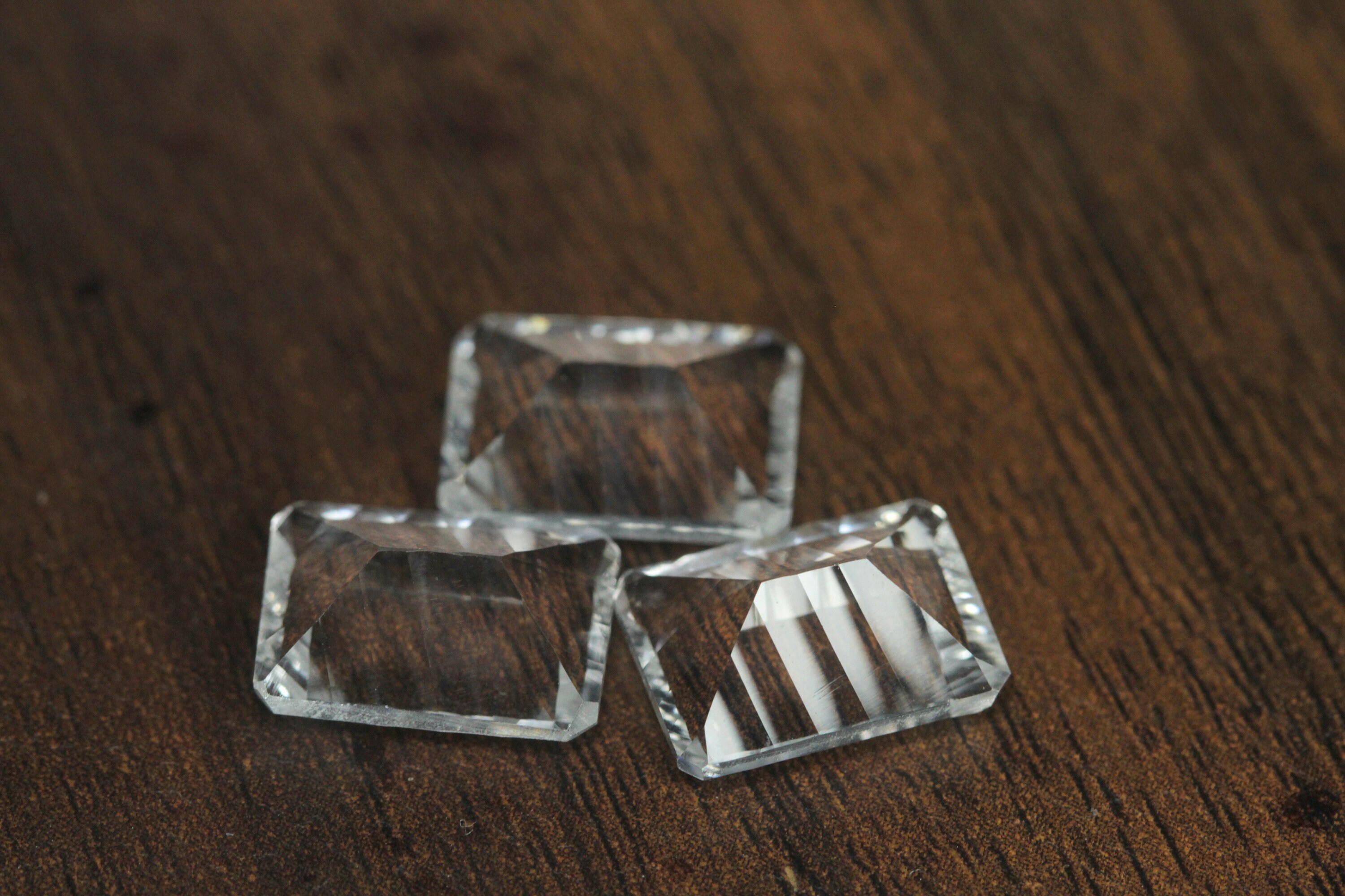 Natural Crystal Faceted 14x10 MM Octagon Shape. Huge Size | Etsy