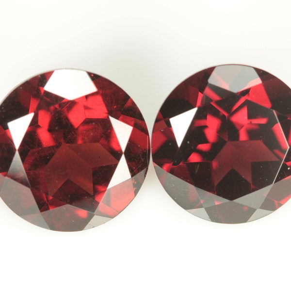Faceted Garnet - Etsy