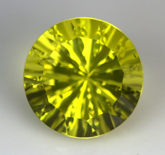 Helix Cut Lemon Quartz Faceted 8 to 16 MM Rounds. Fancy - Etsy