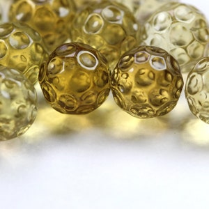 Natural Honey Quartz Fancy Concave Style 10 & 12 MM Size Balls. SELECT ...