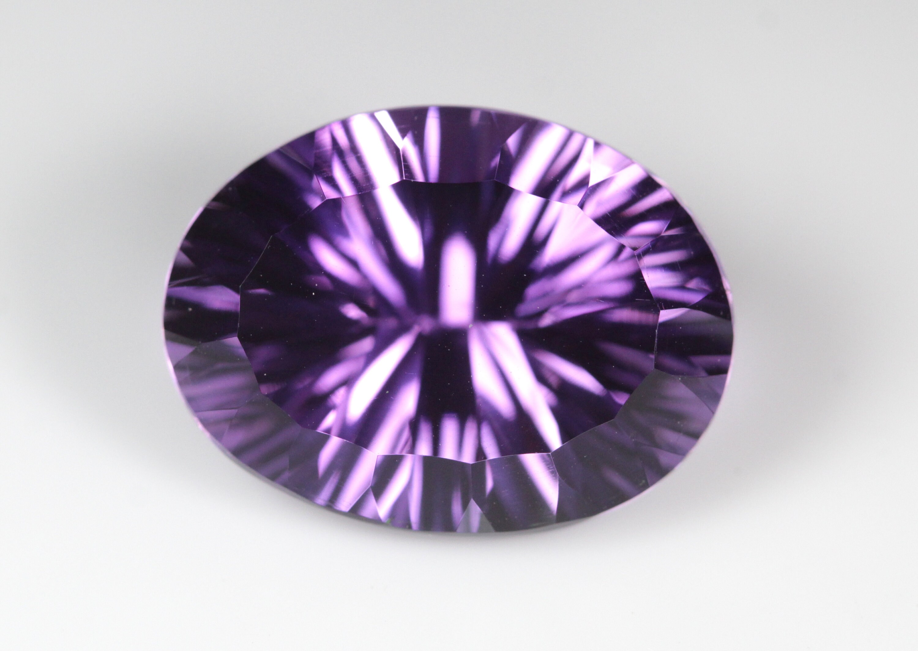 12.53 Carats Natural Amethyst Normal Concave Cut 18x13 MM - Etsy