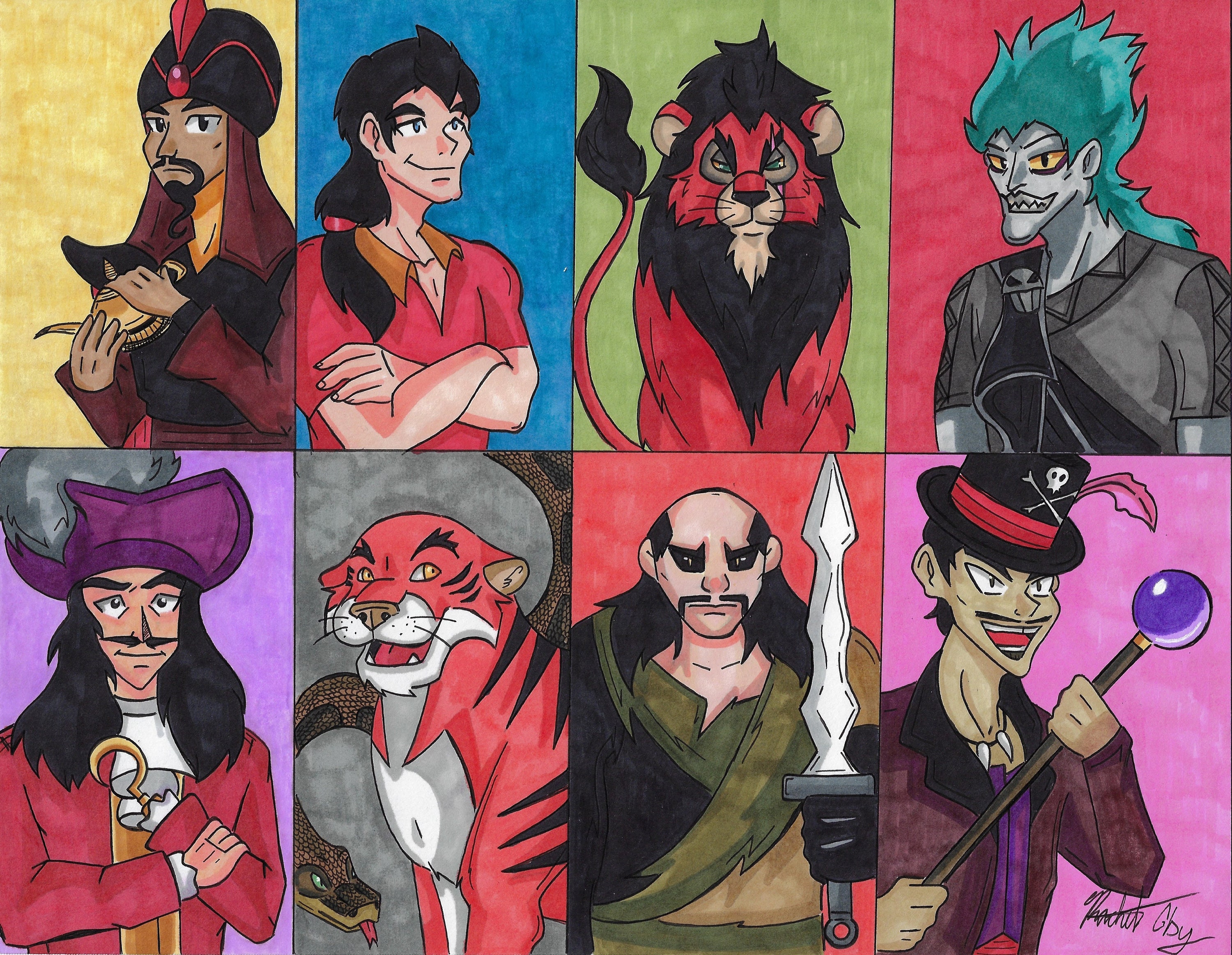 Male Disney Villains