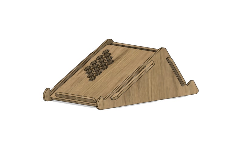 IPad Stand Note Book Holder Laser Cut Digital File Svg Dxf Vector - Etsy