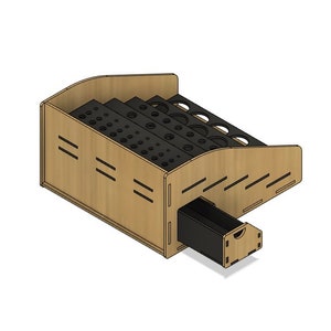 Drill Bits Organizer - Router Bit Storage Tools Holder - Digital Laser ...