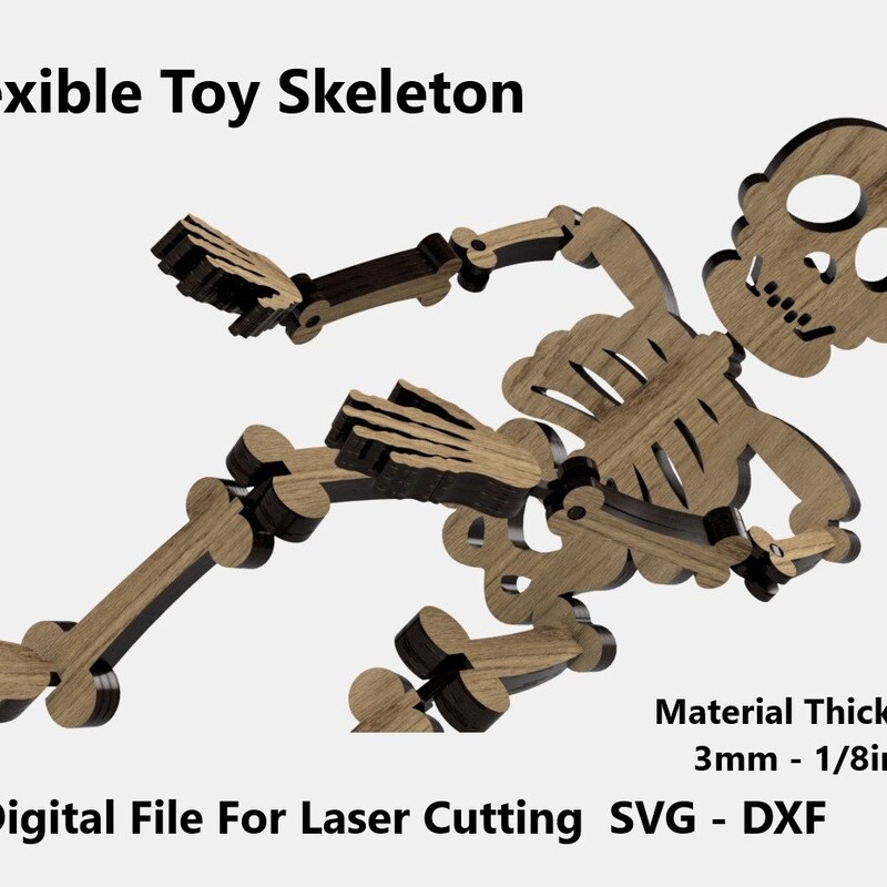 Skeleton Svg File - Etsy