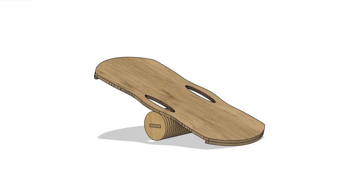 Balance Board Toy Laser Cut File Svg Dxf Wooden Game Toy - Etsy