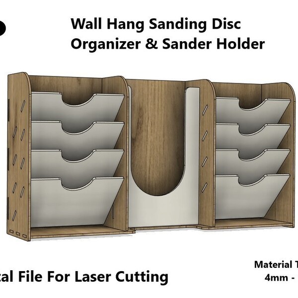 Laser Cut Sand Paper Holder - Etsy
