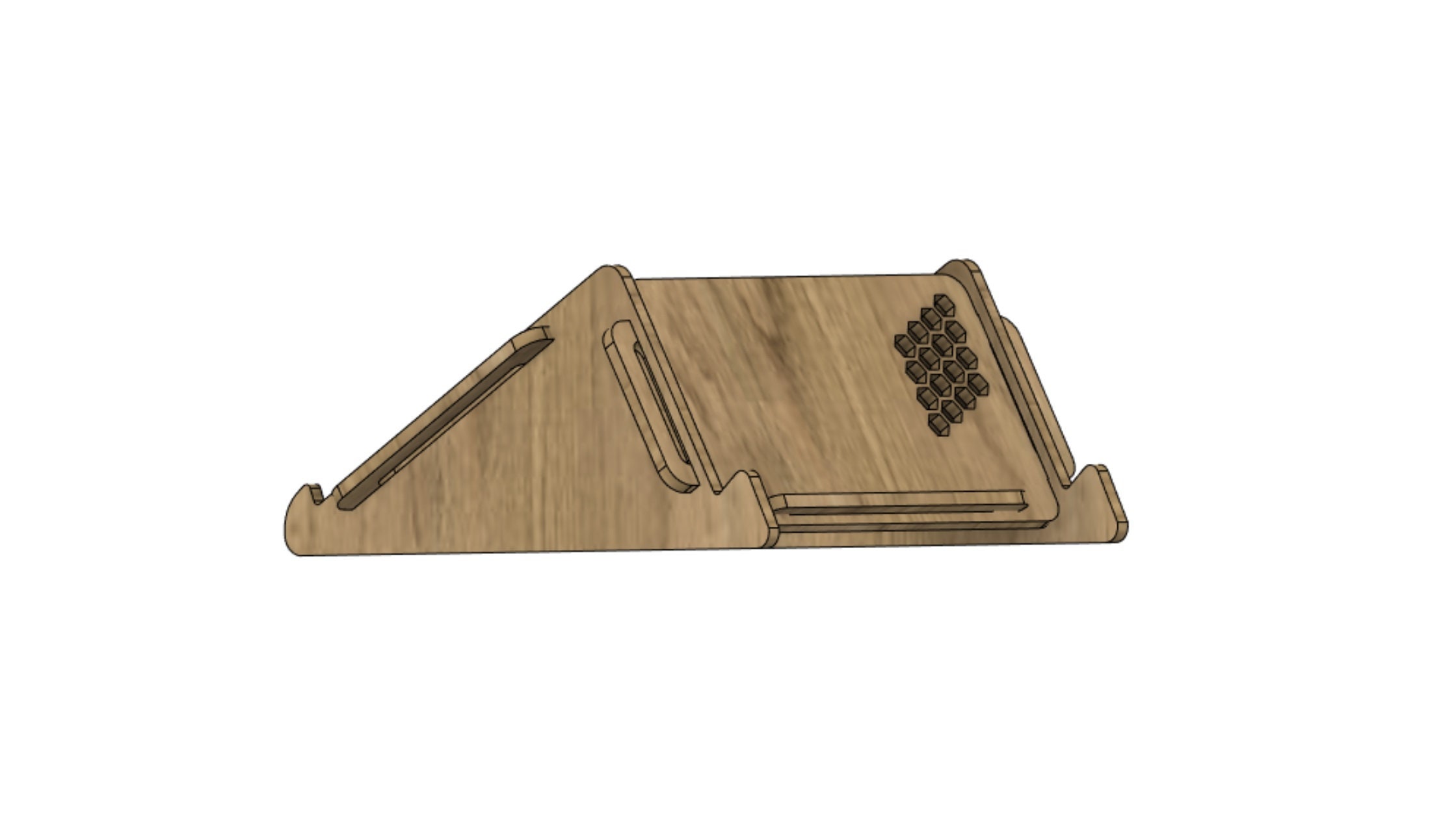 IPad Stand Note Book Holder Laser Cut Digital File Svg Dxf Vector - Etsy
