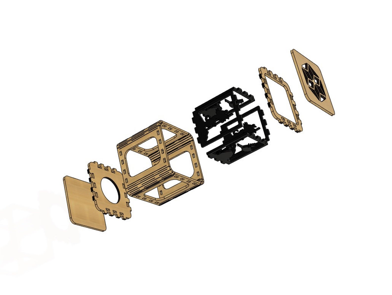 Night Lamp Lantern Laser Cut File SVG DXF Cut Plan Goku Dragonball ...