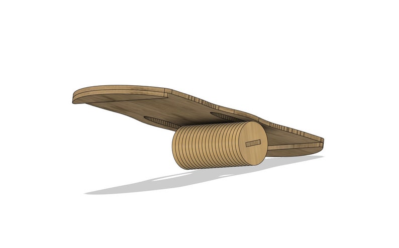 Balance Board Toy - Laser Cut File Svg Dxf - Wooden Game Toy for Kids ...