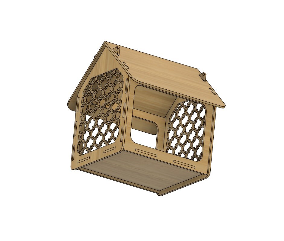 Bird Feeder - Laser Cut File Dxf SVG - Bird House Bar Garden Deco - Etsy