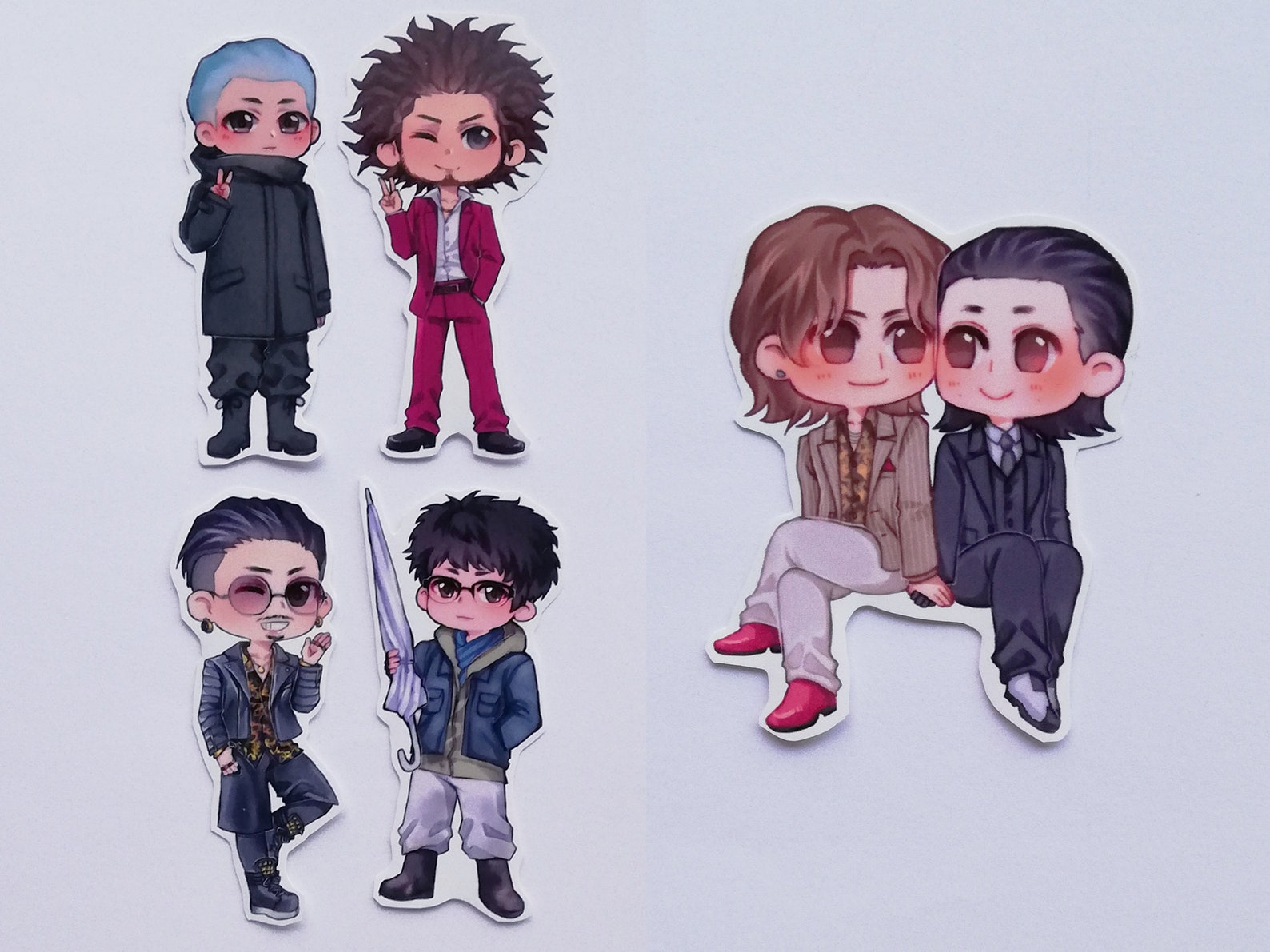 Yakuza Sticker Sets | Etsy
