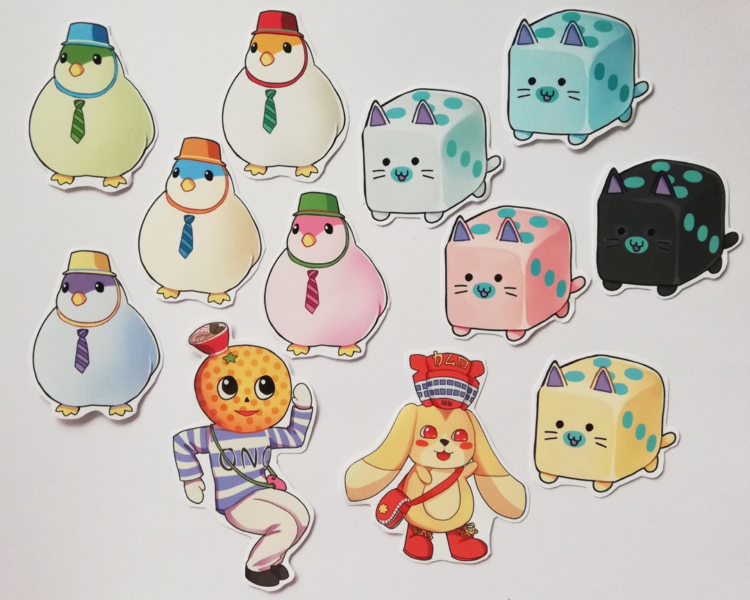Yakuza / Judgment Mascot Sticker Sets - Bunchan, Koro Nyan, Ono Michio ...