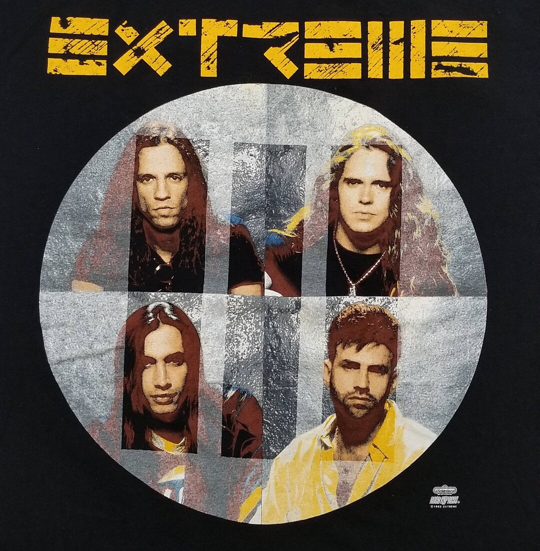 Extreme... 1992 - 93 Tour Shirt - Etsy