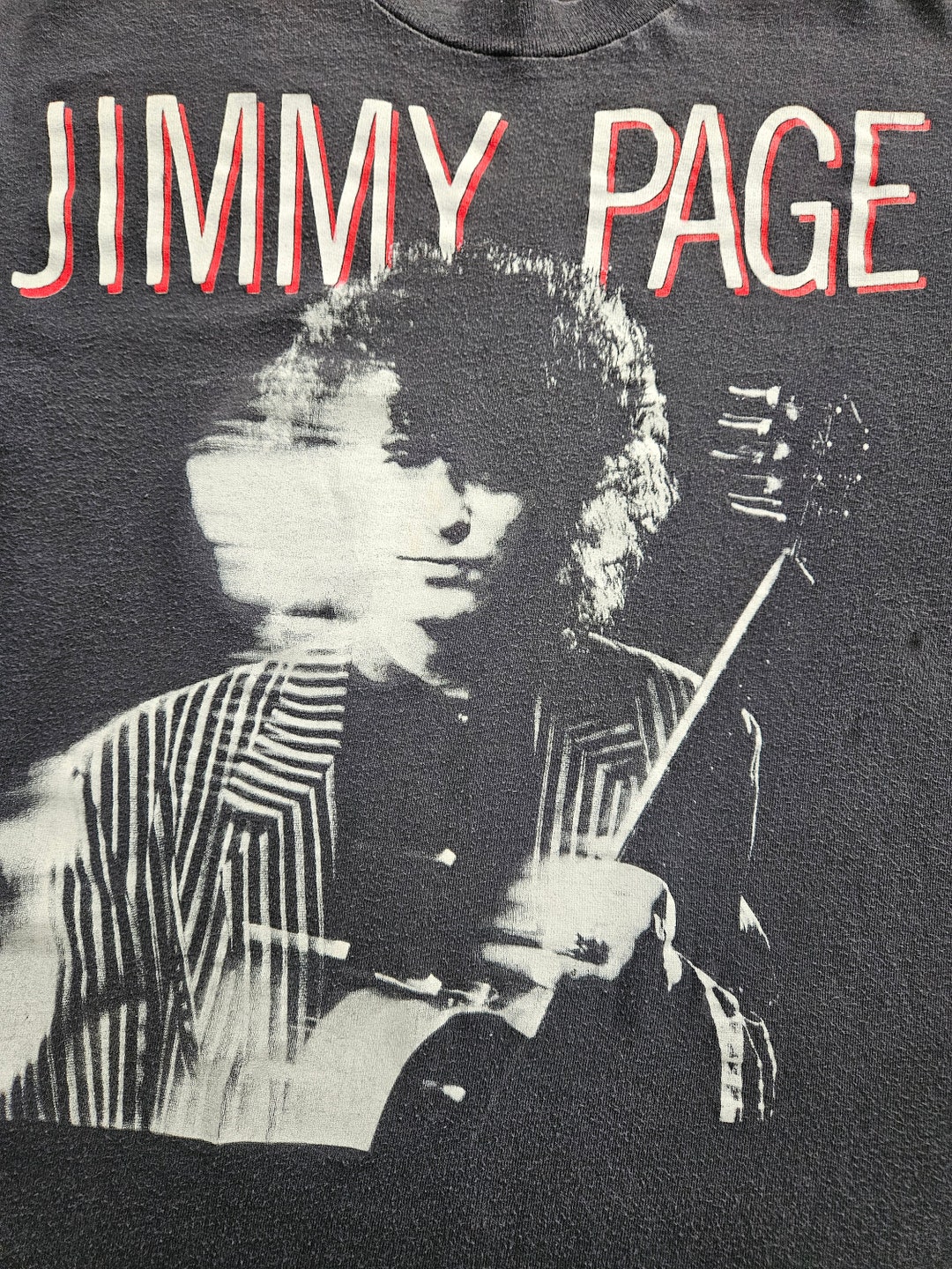Jimmy Page 1988 Outrider Tour Tshirt - Etsy