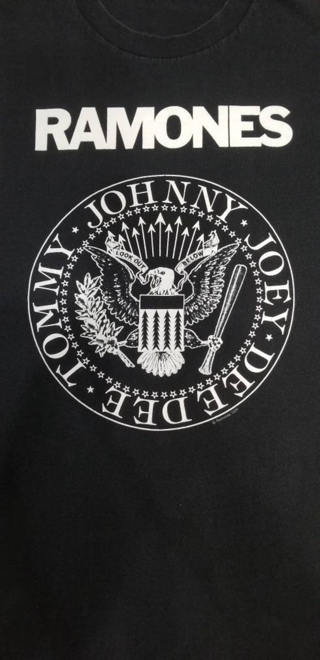 The Ramones !!!... the Iconic Shield - Etsy