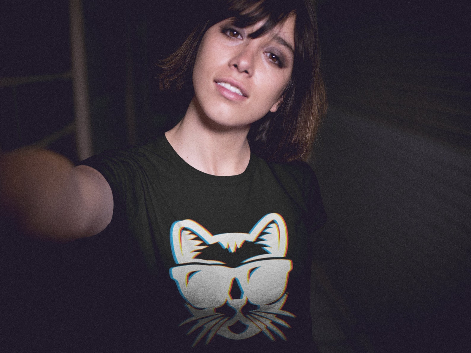 Trippy Rave Cat Shirt Perfect Gift for Djs and Cat Lovers - Etsy